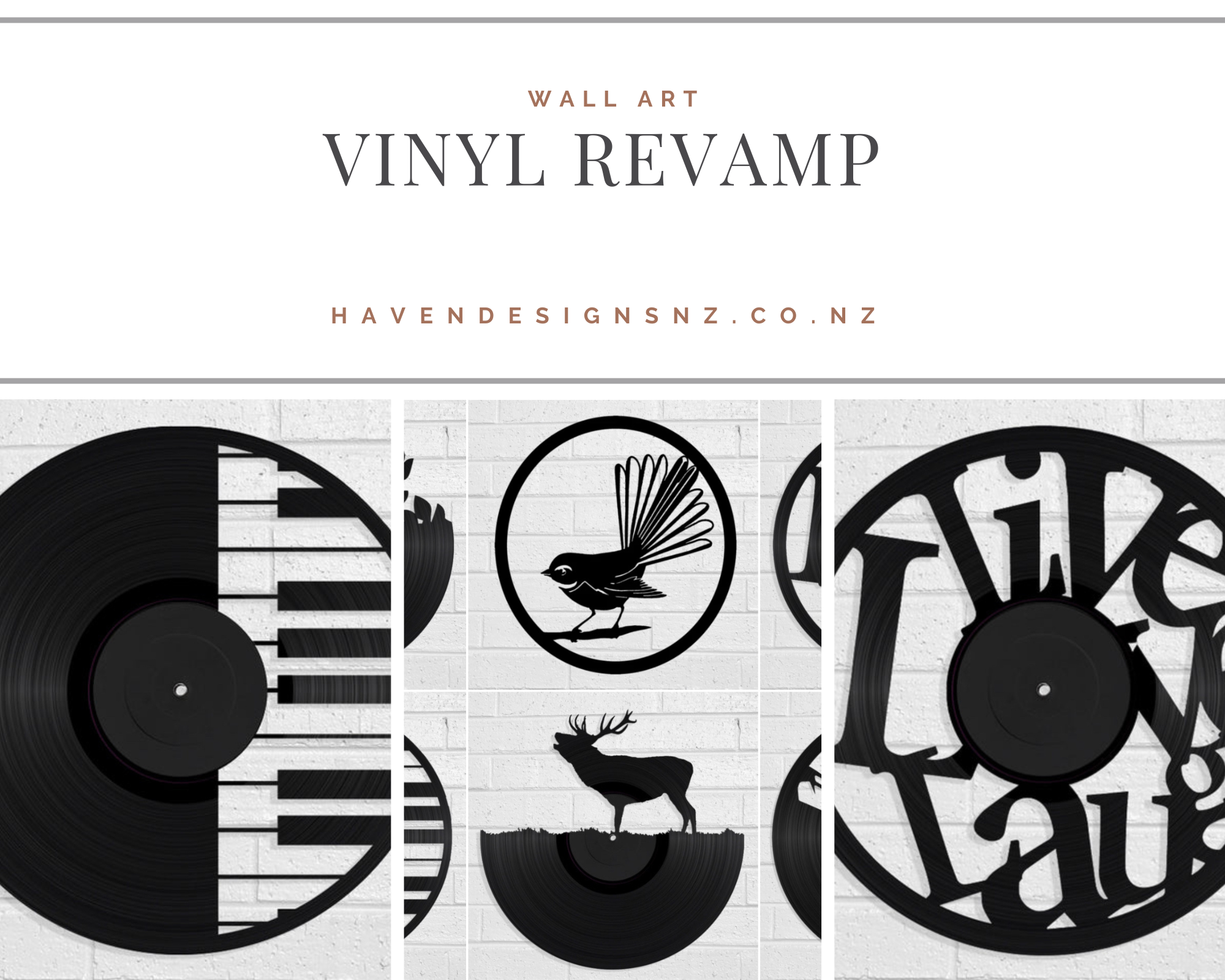 Vinyl Revamp | Record Wall Art – Haven Designs NZ